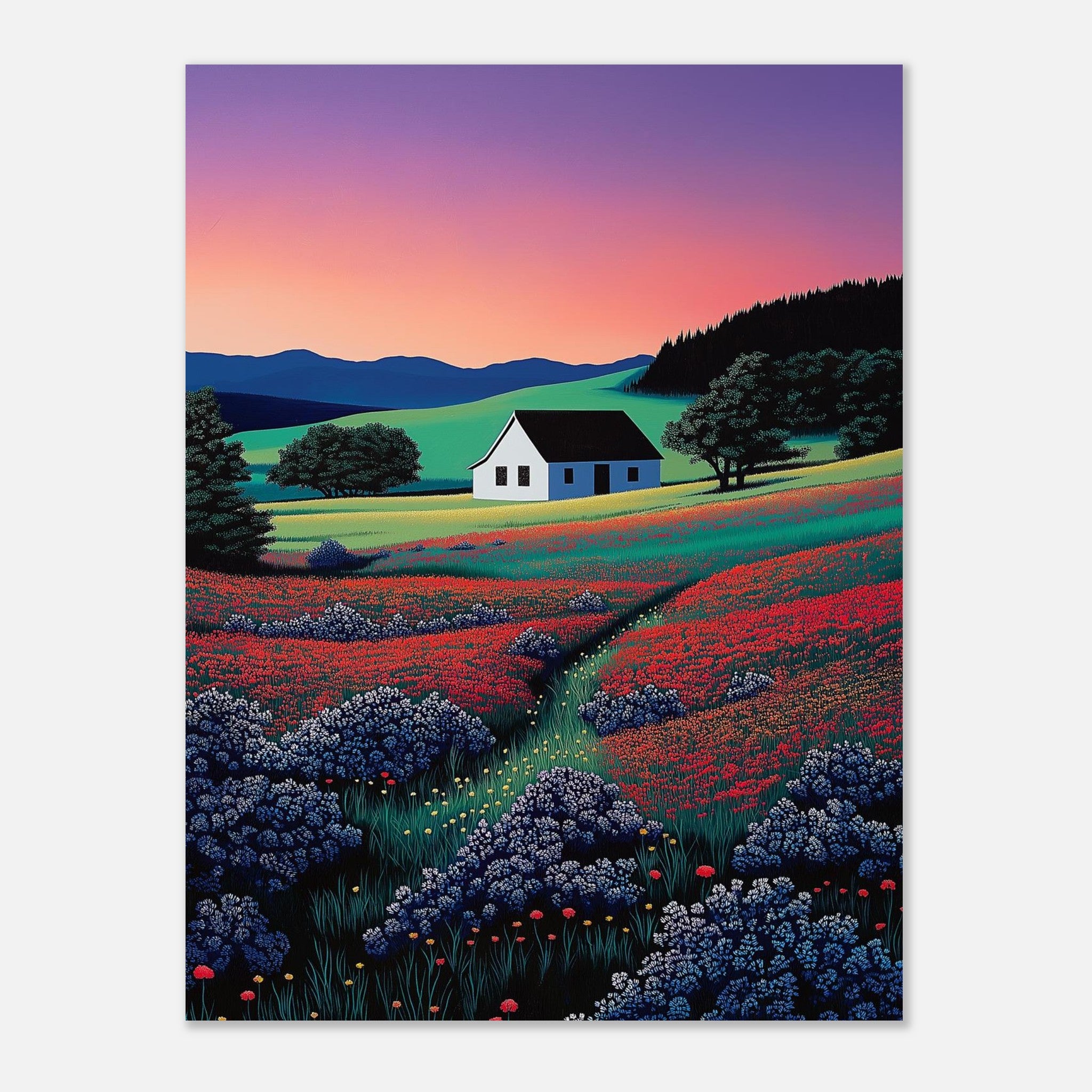 Homestead Semi-Glossy Poster – CLUB RETRO