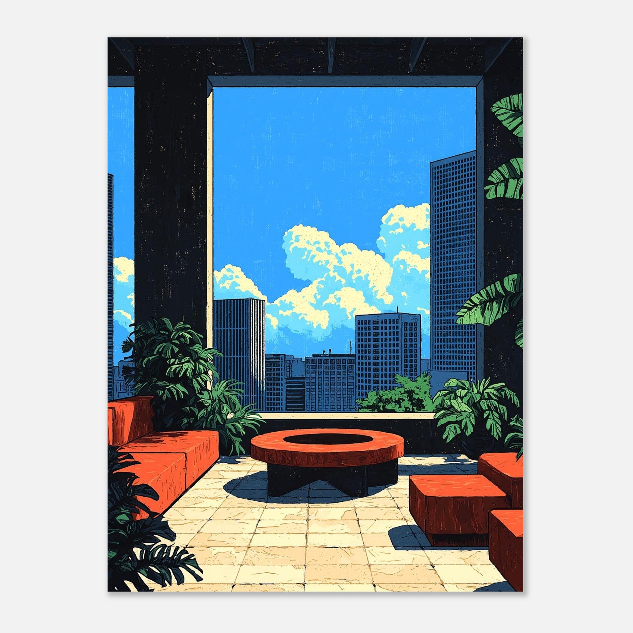 CHAT PIT SEMI-GLOSSY POSTER – CLUB RETRO