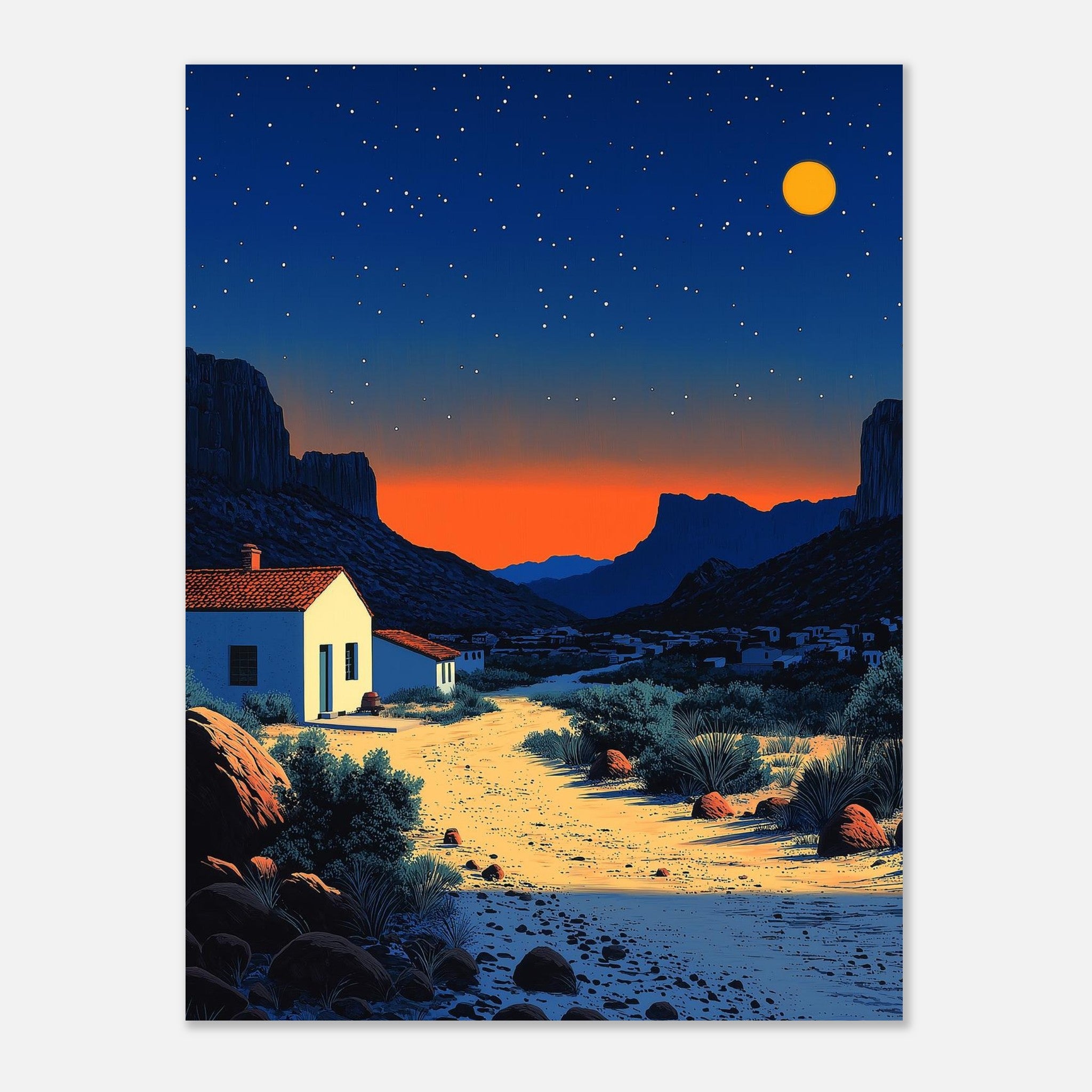 SHINER HEX SEMI-GLOSSY POSTER – CLUB RETRO