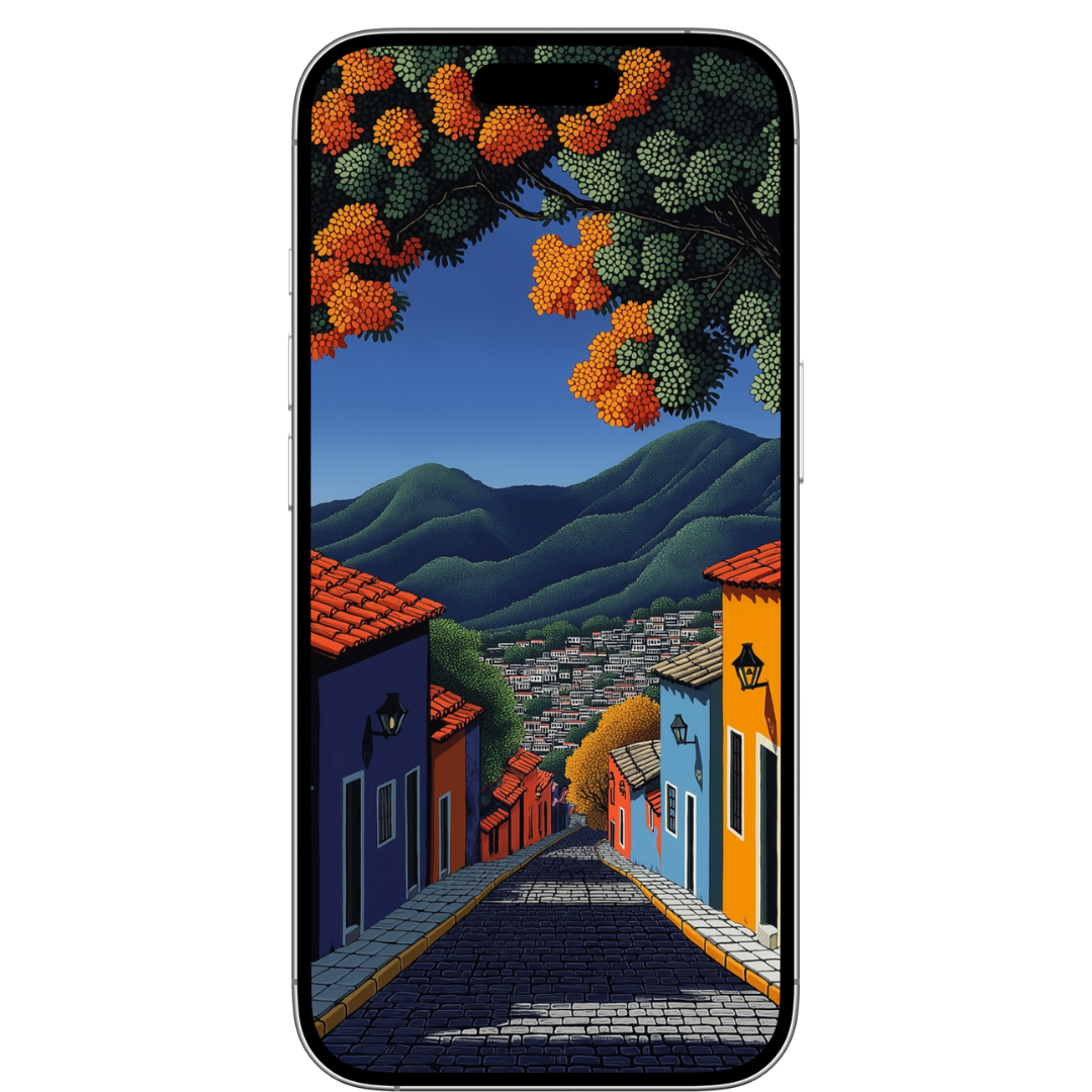 OAXACAN COLORS MOBILE WALLPAPER – CLUB RETRO